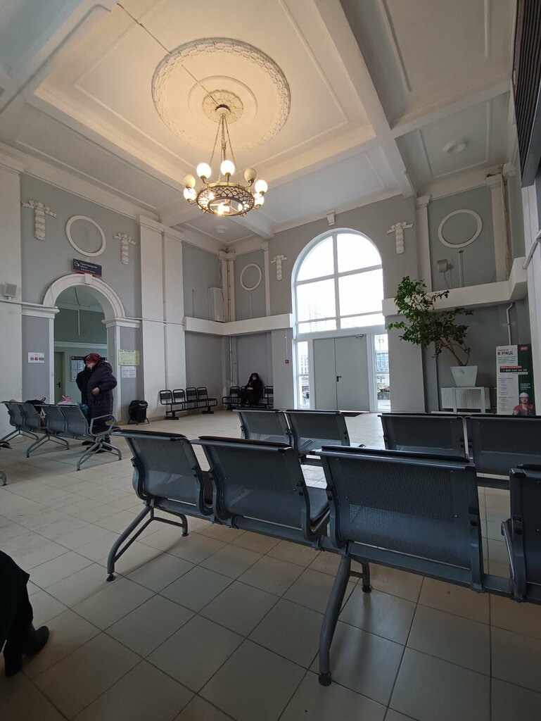 Tren istasyonu Zheleznodorozhnaya stantsiya Mga, Saint‑Petersburg ve Leningradskaya oblastı, foto