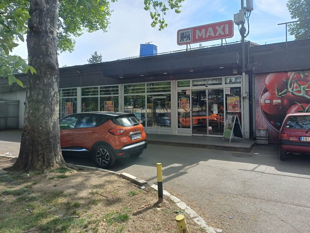 Süpermarket Maxi, Belgrad, foto