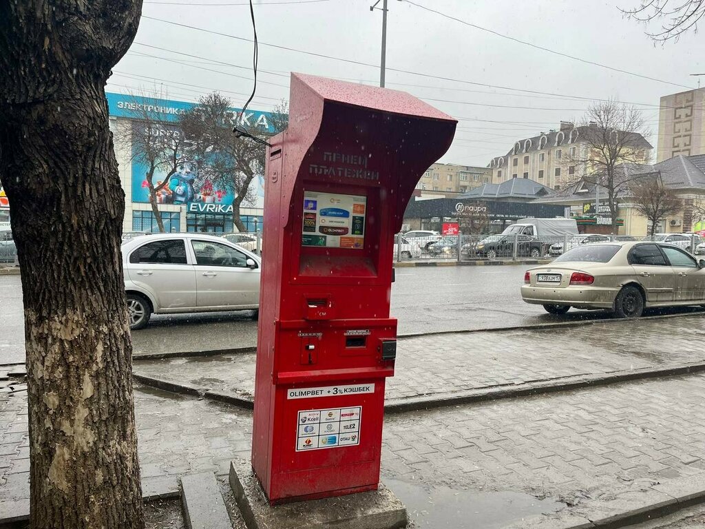 Ödeme terminali Qiwi, Çimkent (Şımkent), foto