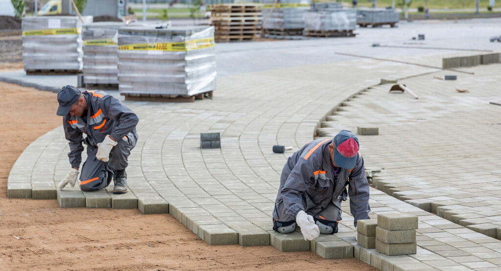 Kaldırım taşları Plitka22, Barnaul, foto