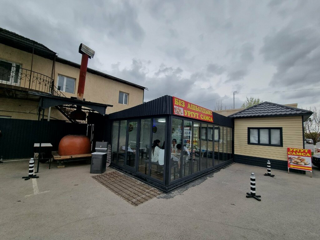 Fast food Urgut Samsa, Türkistan, foto
