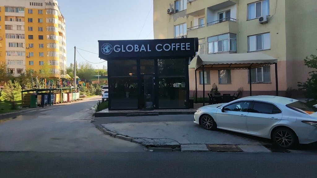 Kahve dükkanları Global coffee, Çimkent (Şımkent), foto