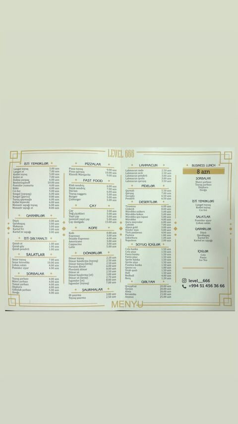 Restoran Level 666, Bakü, foto