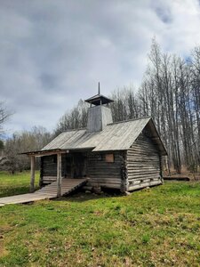 Пожарный сарай из деревни Минцы (No:1к35, Yuryevo District, Vitoslavlitsy Territory), turistik yerler  Velikiy Novgorod'dan