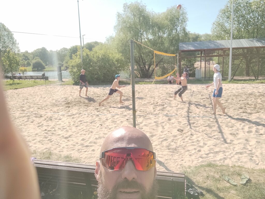 Spor alanı Волейбольная площадка, Moskova, foto