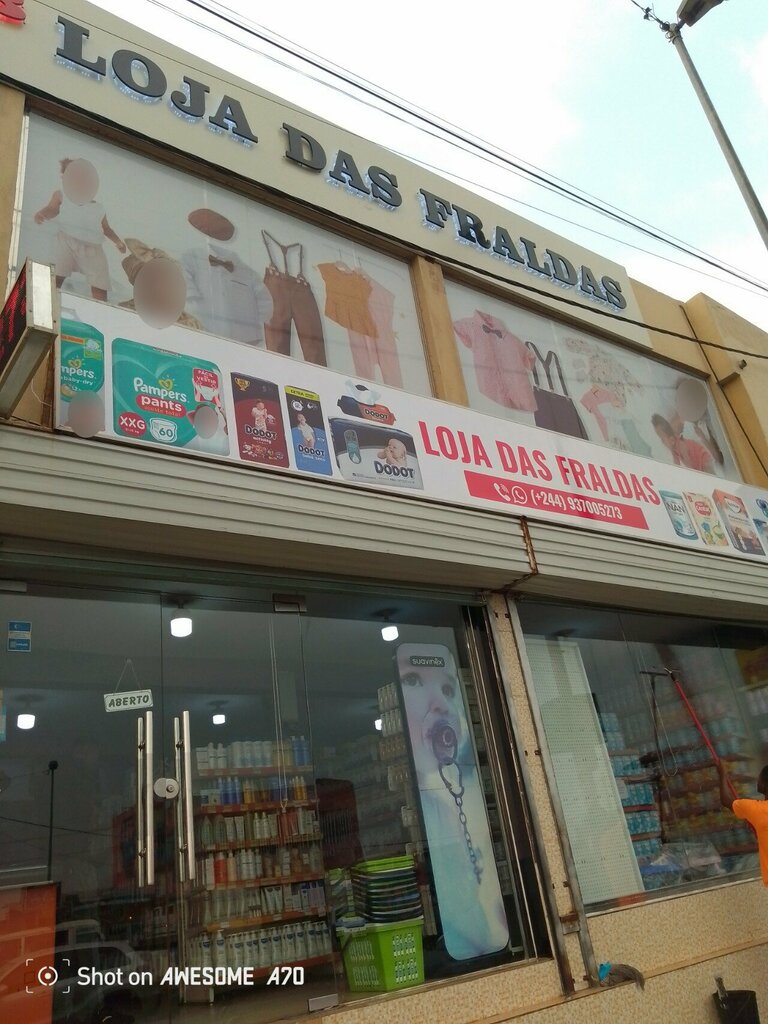 Sağlık ürünleri firmaları Lojas Das Fraldas, Loanda, foto