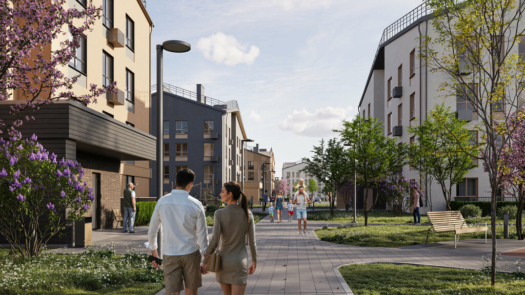 Konut blokları Park Shale, Belgorodskaya oblastı, foto