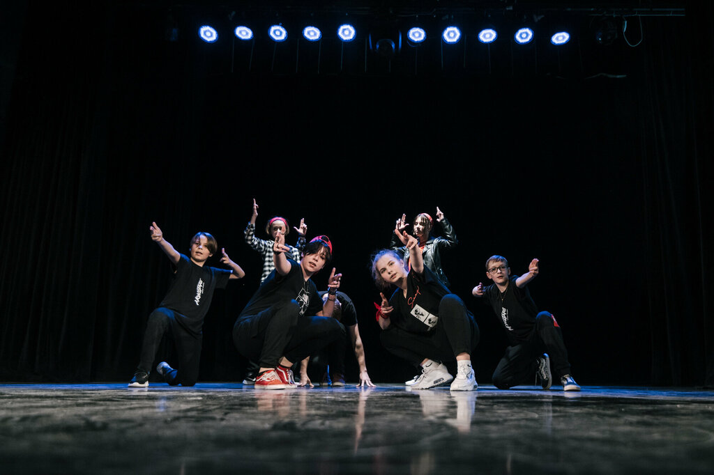 Dans okulları Monstarz Dance, Moskova, foto