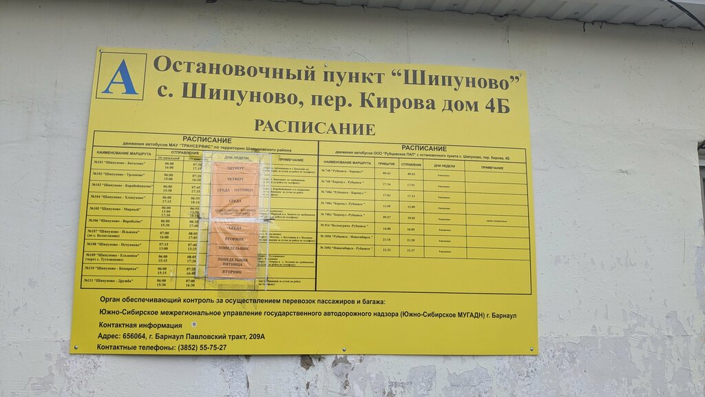Otobüs taşımacılığı МАУ Транспортный сервис, Altayski krayı, foto