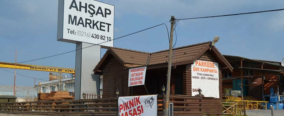 Ahşap endüstrisi Ahşap Market, İstanbul, foto
