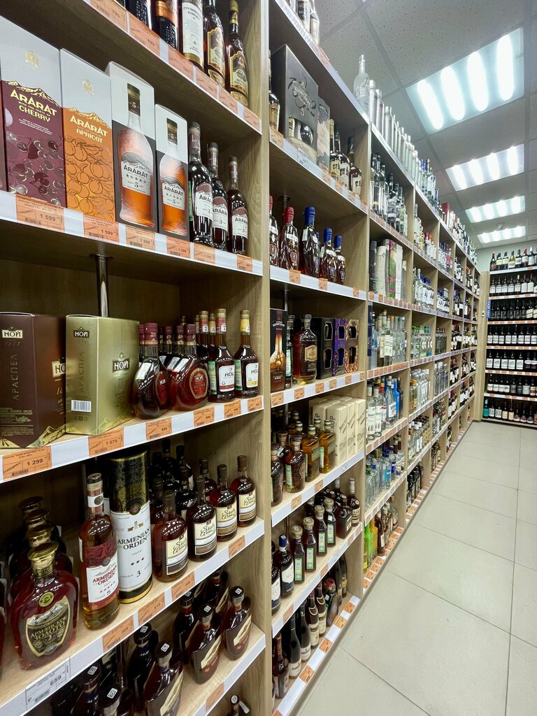 Alkollü içecekler Port Market, Tataristan, foto