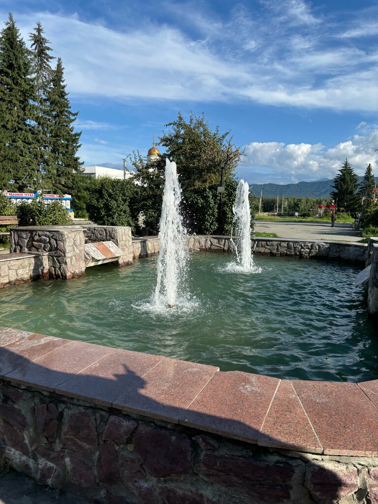 Çeşme Fountain, Altay Cumhuriyeti, foto