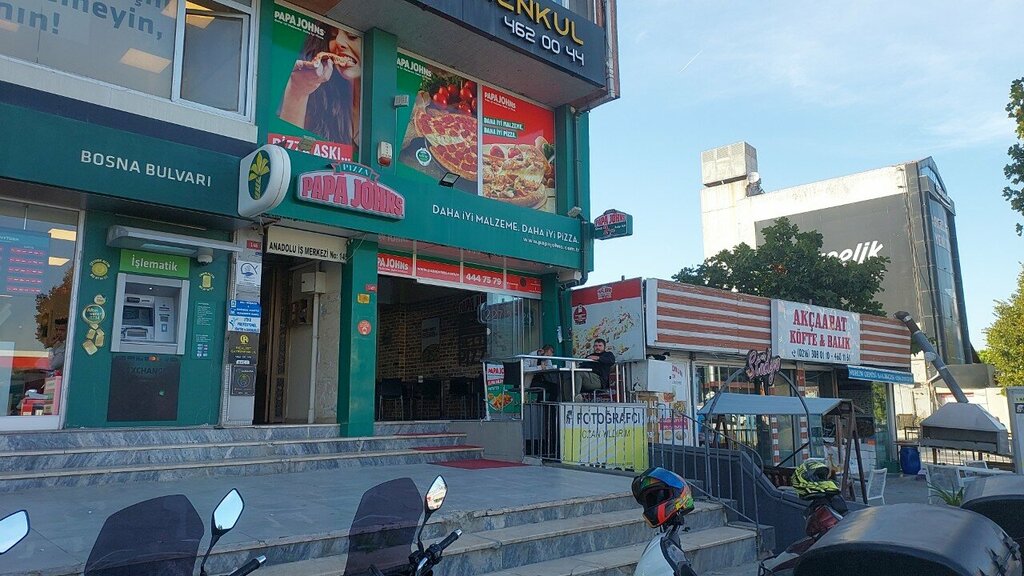 Fast food PapaJohns Pizza, İstanbul, foto