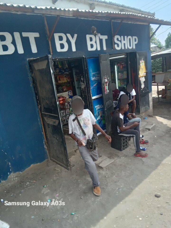 Market Bit by Bit Shop, Lusaka, foto