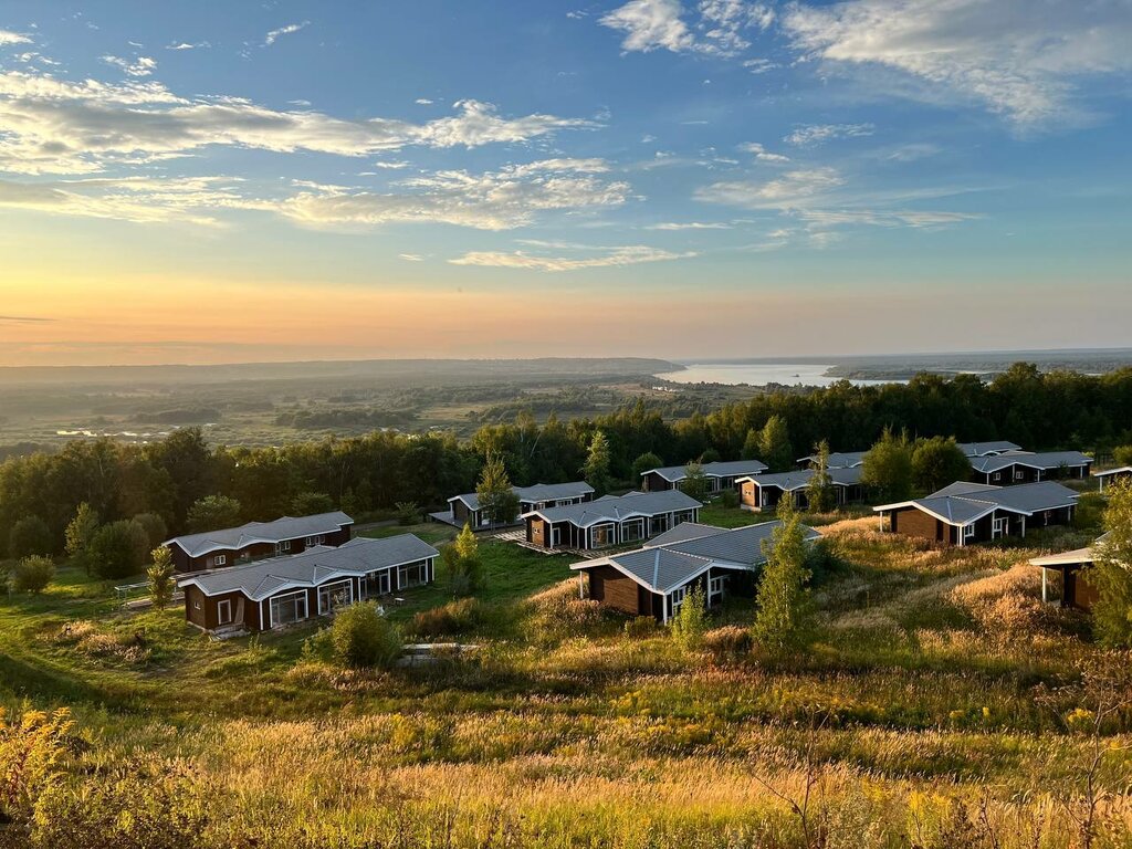 Resort oteller, tesisler Terraski Park, Nijegorodskaya oblastı, foto