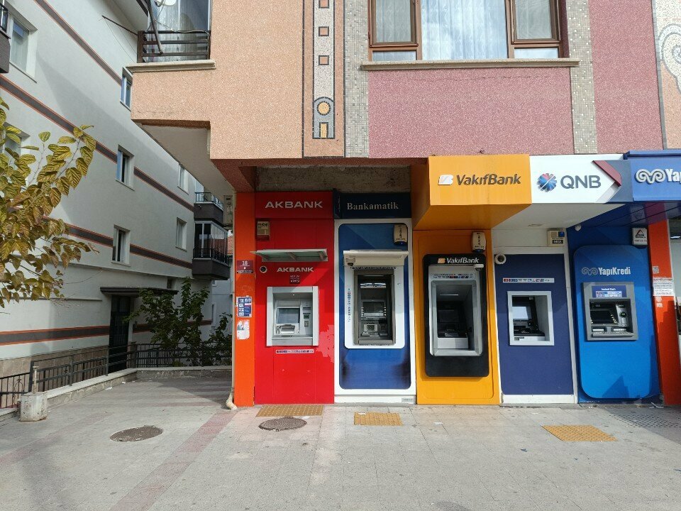 ATM'ler Akbank ATM, Ankara, foto
