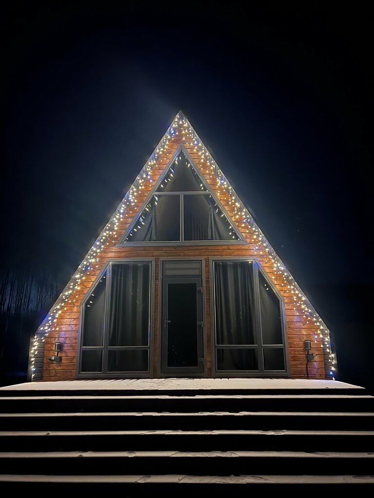 Resort oteller, tesisler Aframe_ostrov, İvanovskaya oblastı, foto