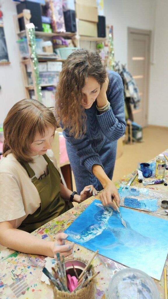 Sanat atölyeleri Sun Day, Krasnoyarsk, foto