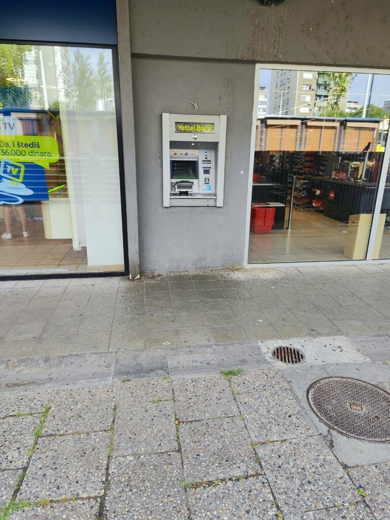 ATM'ler Yettel, Belgrad, foto