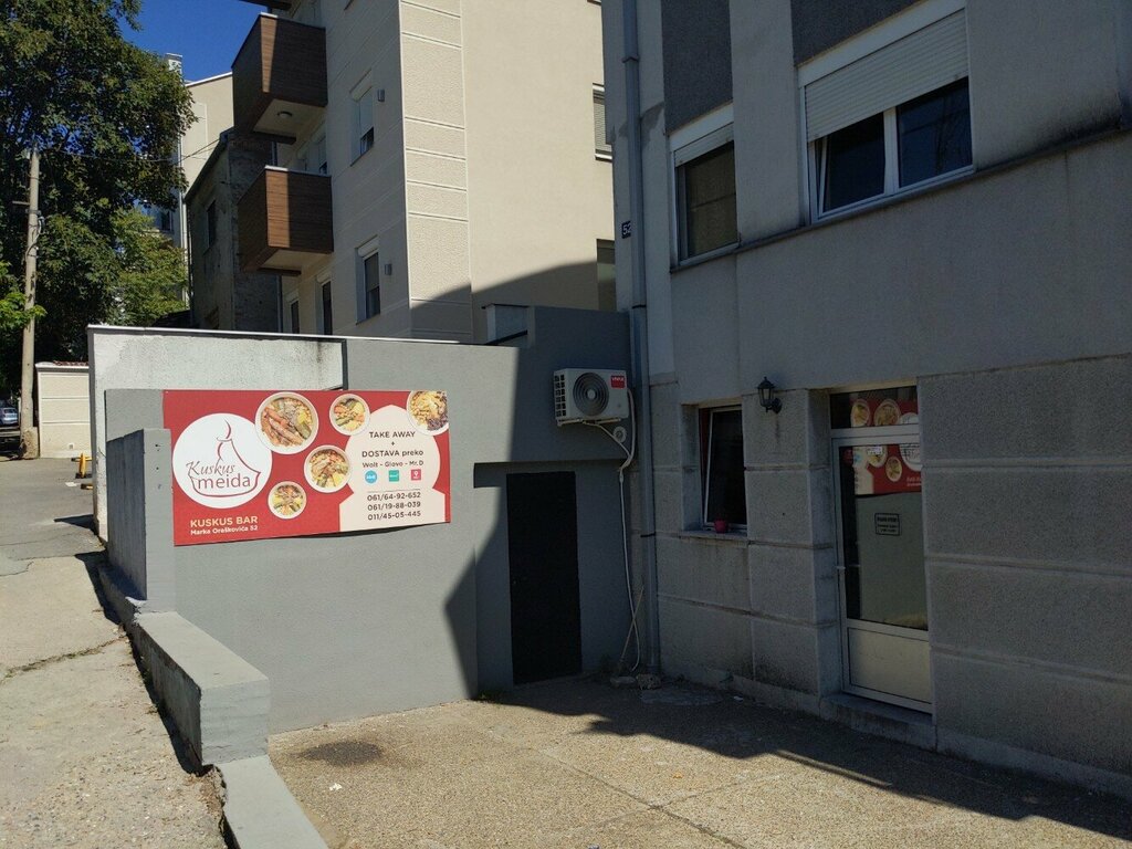 Fast food Kuskus Bar Meida, Belgrad, foto