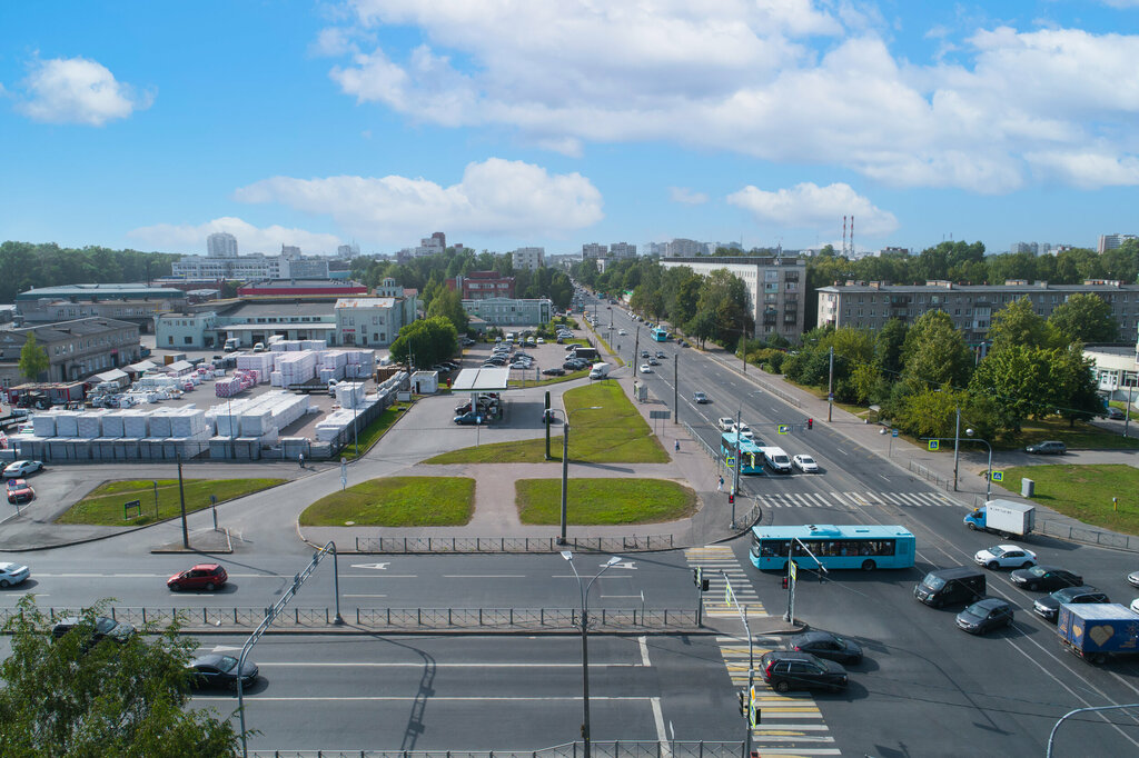 Benzin istasyonu Tatneft, Saint‑Petersburg, foto