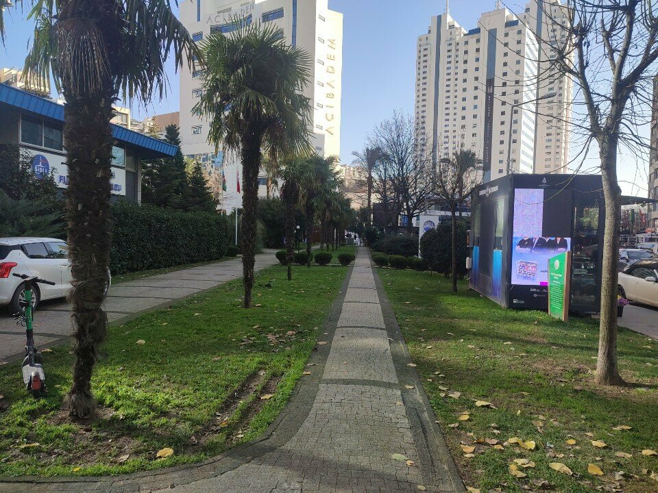 Parklar ve ormanlar Haydar Aliyev Parkı, İstanbul, foto
