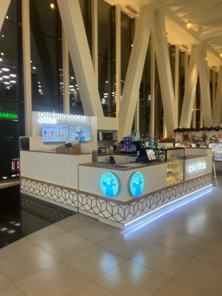 Kahve dükkanları One and Double, Krasnogorsk, foto