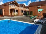 Summer terrace (Pribrezhnaya ulitsa No:75, stanitsa Golubitskaya), otel  Krasnodarski krayından