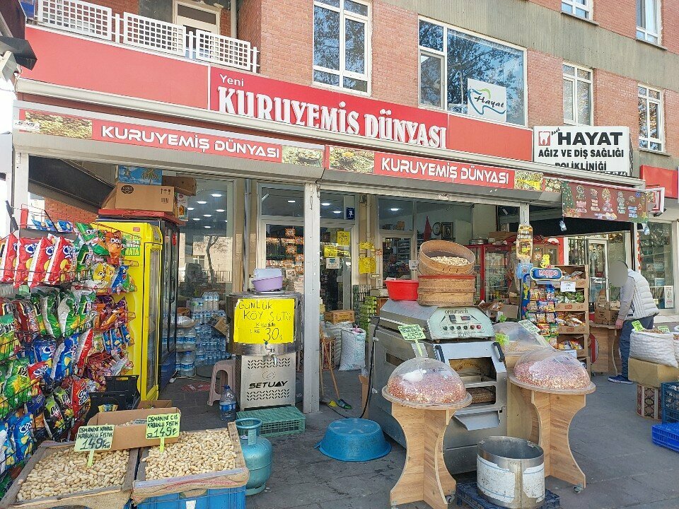Kuruyemiş, atıştırmalık, kuru meyve Yeni Kuruyemiş Dünyası, Ankara, foto
