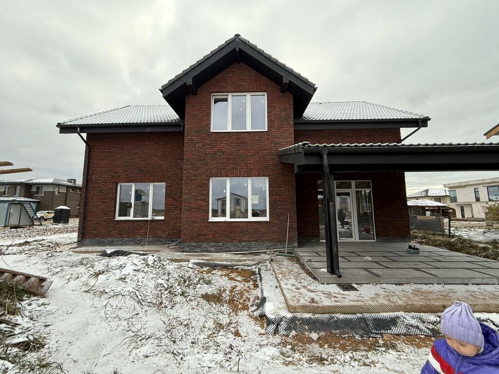 Yazlık ev inşaatı Практик, Moskova, foto