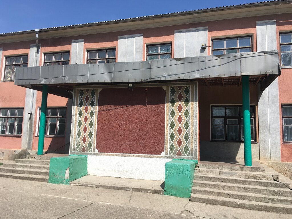 Ortaokul Mbou Shirokovskaya shkola Simferopolskogo rayona Respubliki Krym, Kırım Cumhuriyeti, foto