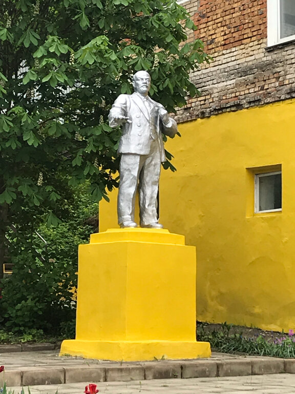 Anıt, heykel В.И. Ленин, Gorohovets, foto
