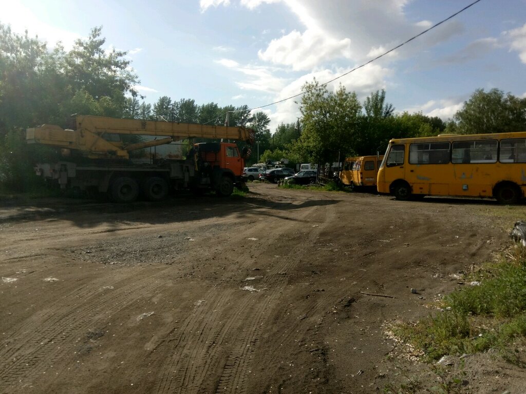 Geçiş noktaları, güvenlik kontrol alanı Автостоянка, Omsk, foto