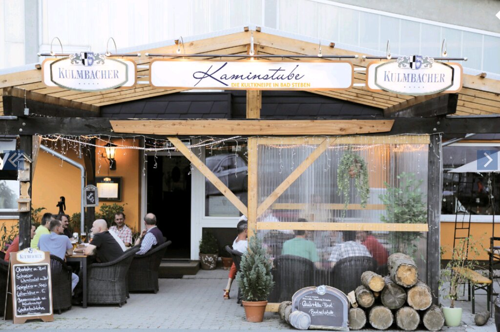 Bar Kaminstube die Kultkneipe in Bad Steben, Bavyera, foto