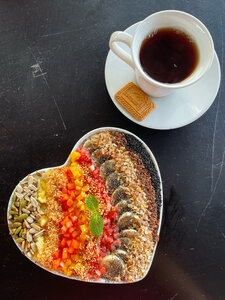 Rainbow inn (A23), kafe