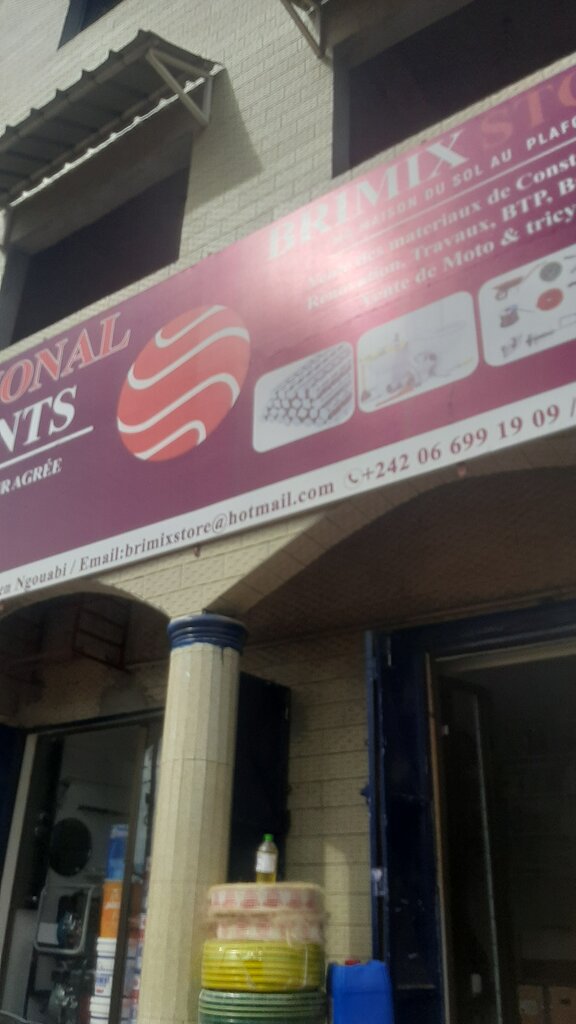 i̇nşaat malzemeleri toptan Brimix Store, Brazzaville, foto