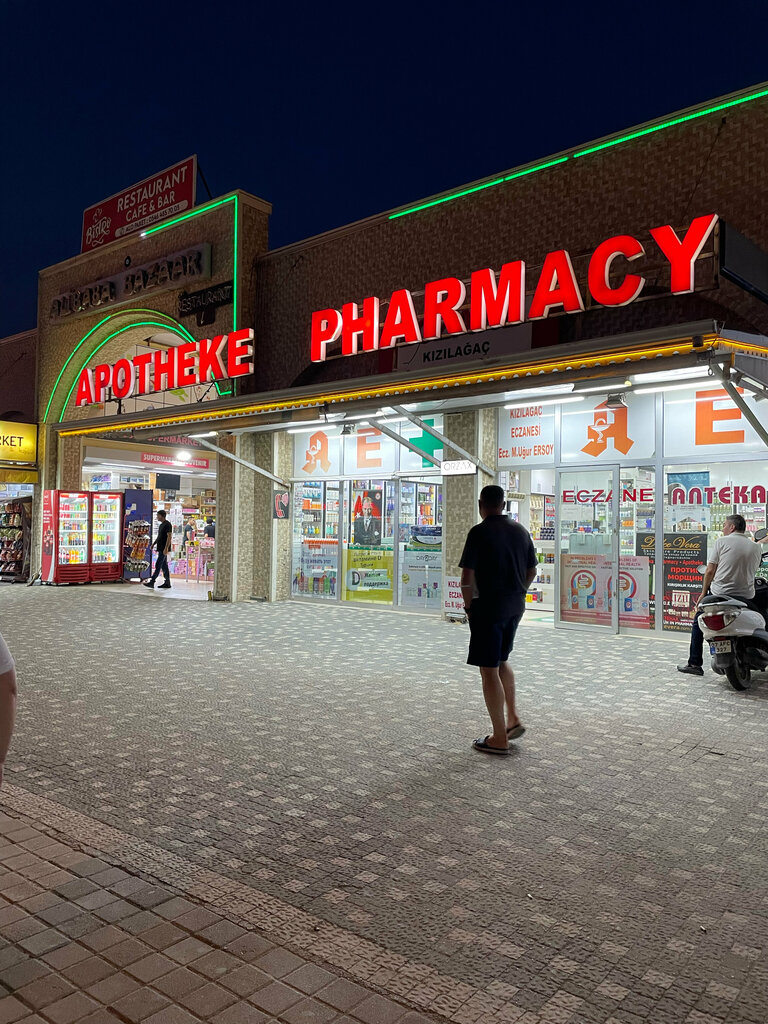 Eczaneler Kızılağaç Eczanesi, Manavgat, foto