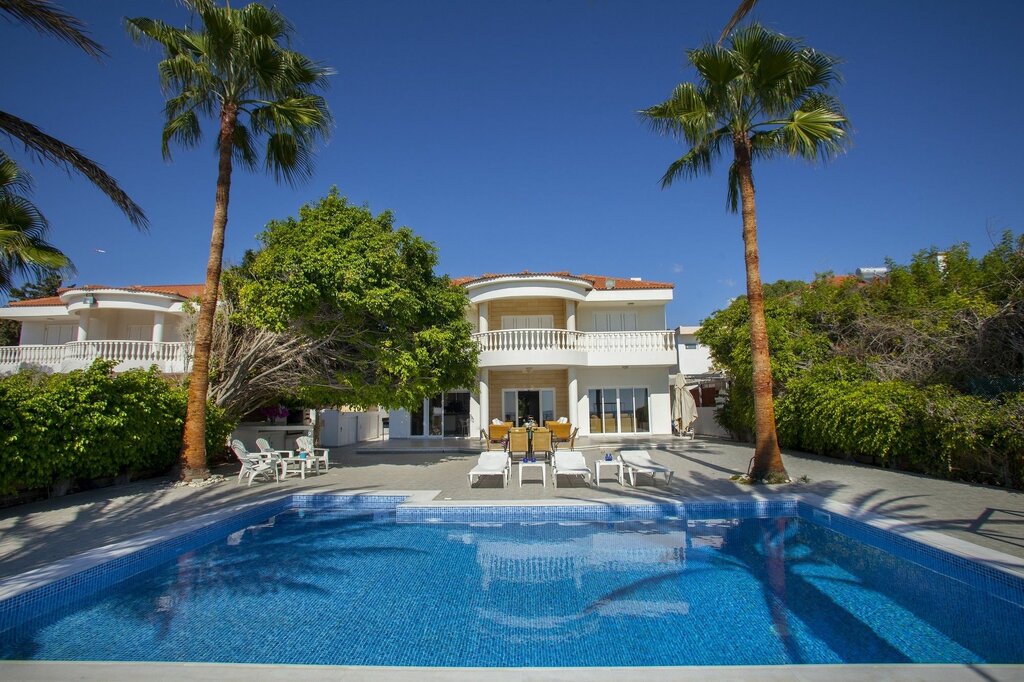 Daireler Sunset Beachfront Villa Meneou, Larnaka İlçesi, foto