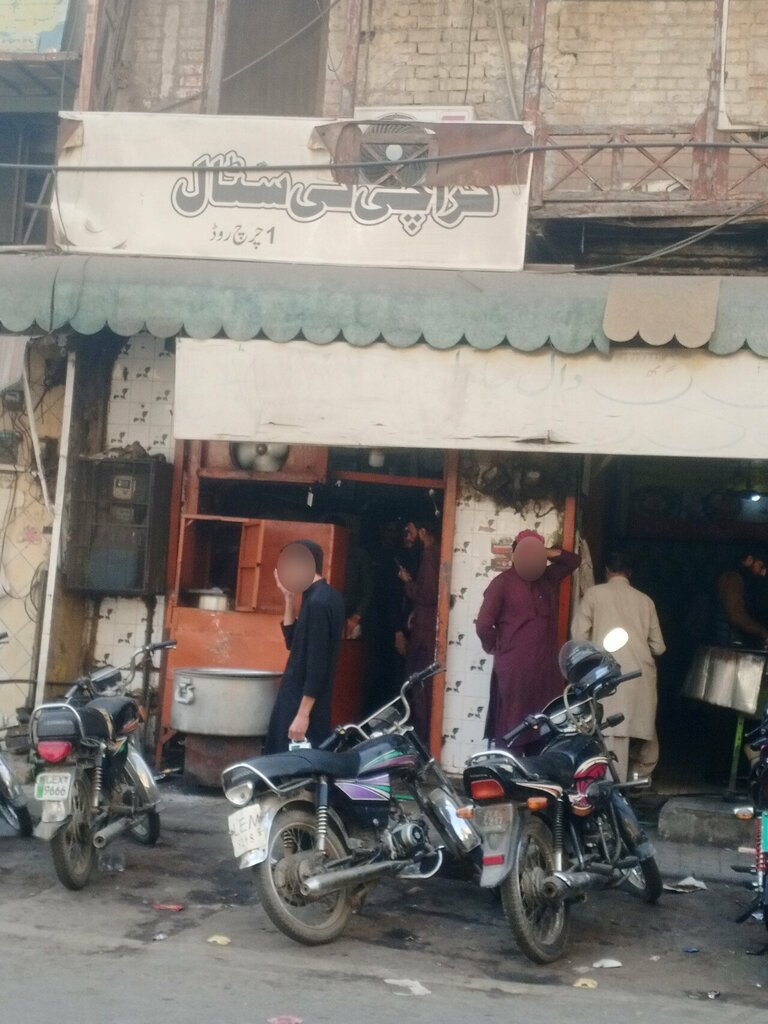 Al götür çay Karachi tea stall, Lahor, foto