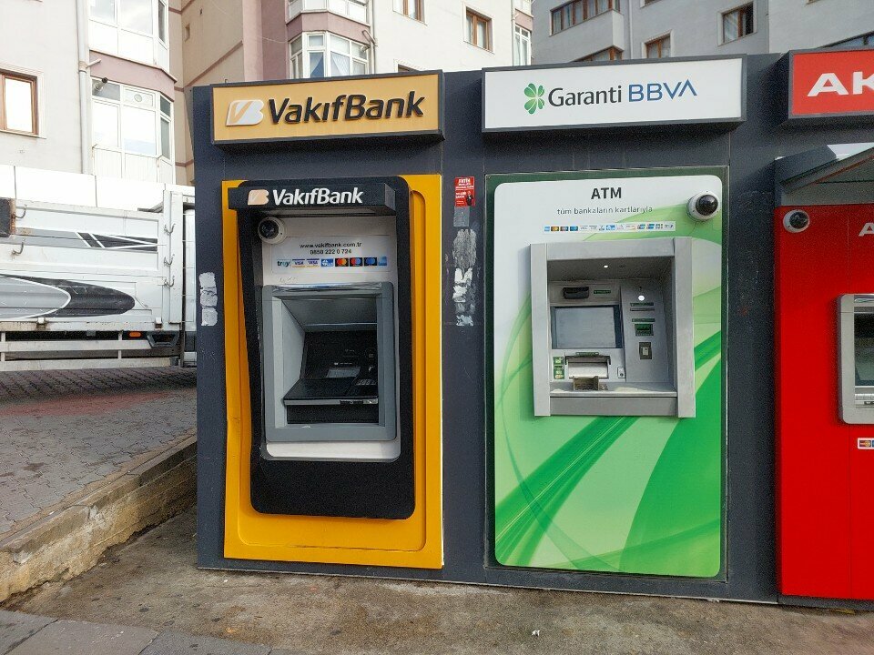 ATM'ler Vakıfbank ATM, Ankara, foto