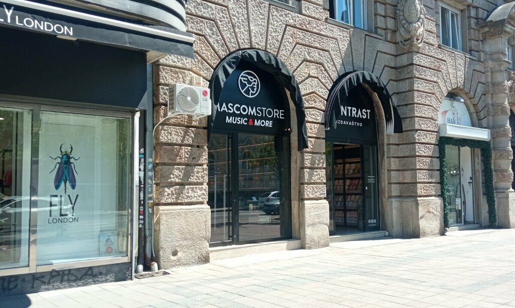 Enstrüman mağazaları Mascom, Belgrad, foto