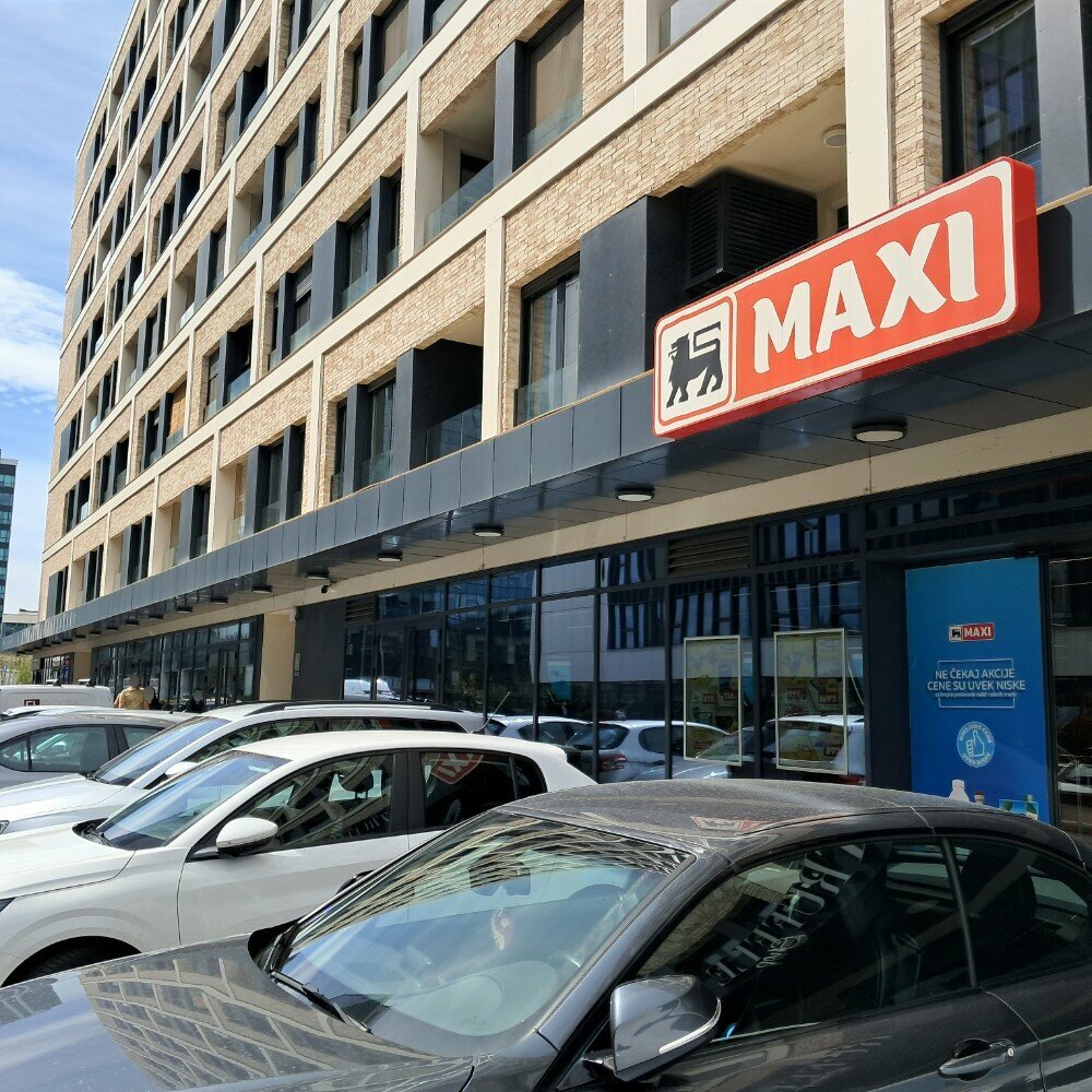 Süpermarket Maxi, Belgrad, foto