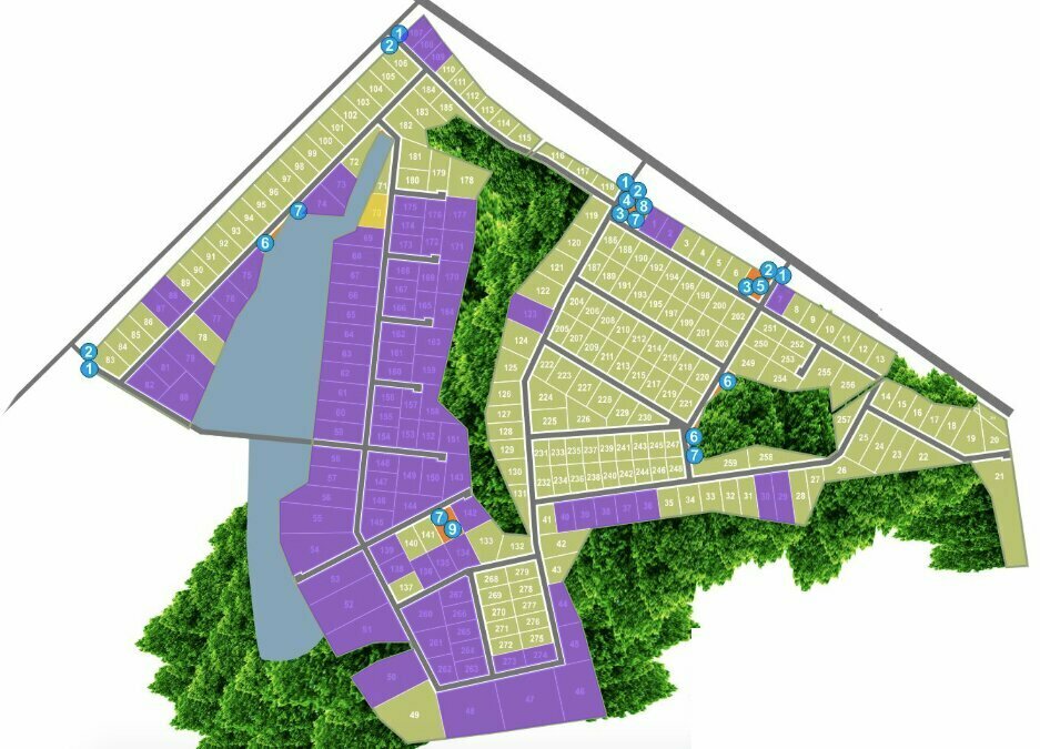 Yazlık yerleşim Рыбацкая деревня, Moskova ve Moskovskaya oblastı, foto