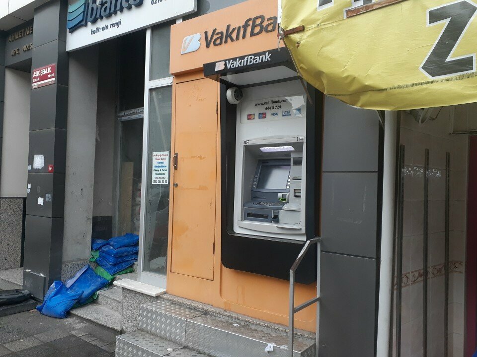 ATM'ler Vakıfbank ATM, İstanbul, foto