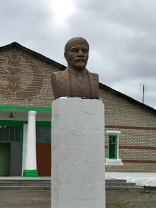 В.И. Ленин (Vladimir Region, Gorokhovetskiy rayon, munitsipalnoye obrazovaniye Kupriyanovskoye, derevnya Arefino), anıt, heykel  Vladimirskaya oblastından