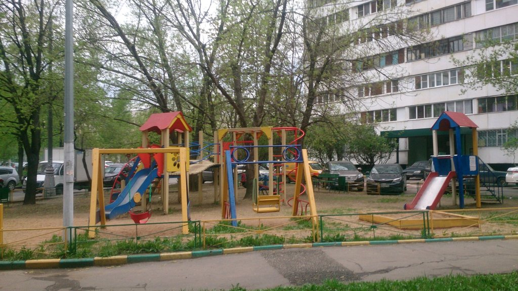 Oyun alanı Playground, Moskova, foto