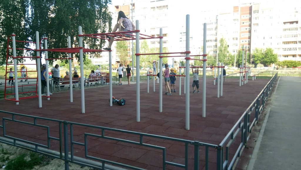 Oyun alanı Playground, Nijni Novgorod, foto