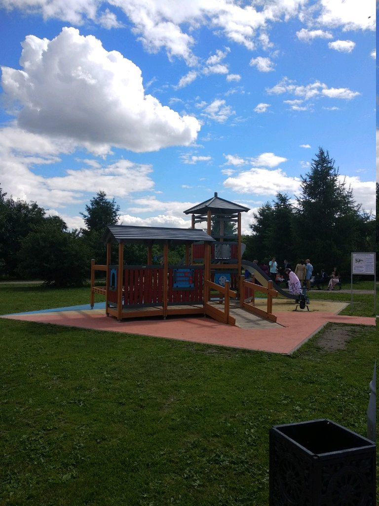 Oyun alanı Playground, Moskova, foto