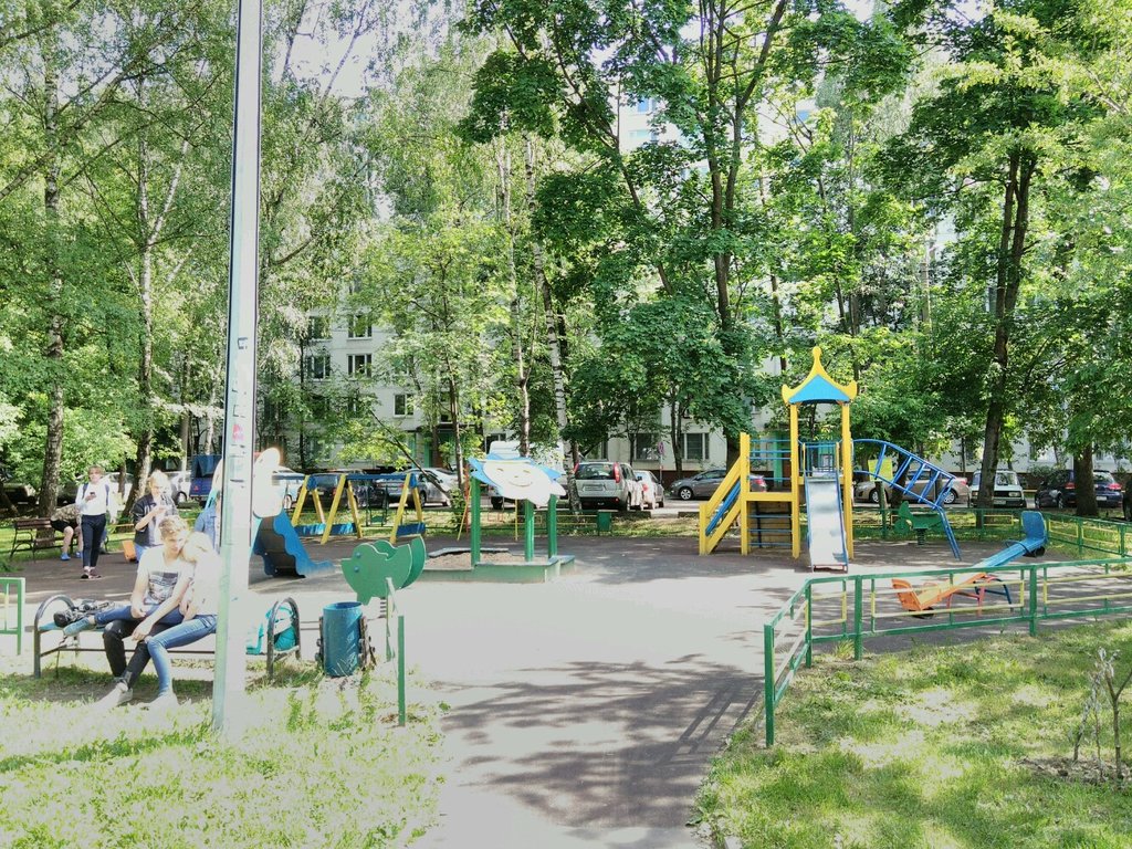 Oyun alanı Playground, Moskova, foto