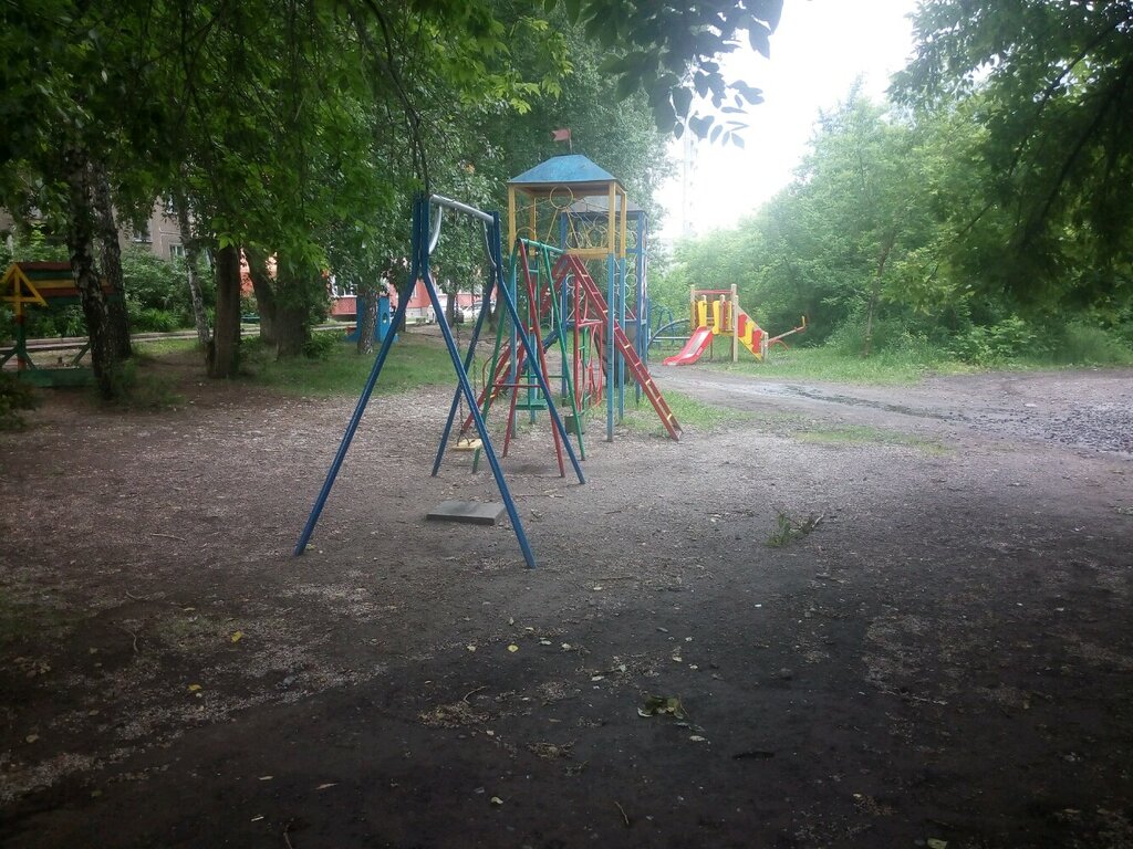 Oyun alanı Playground, Novosibirsk, foto
